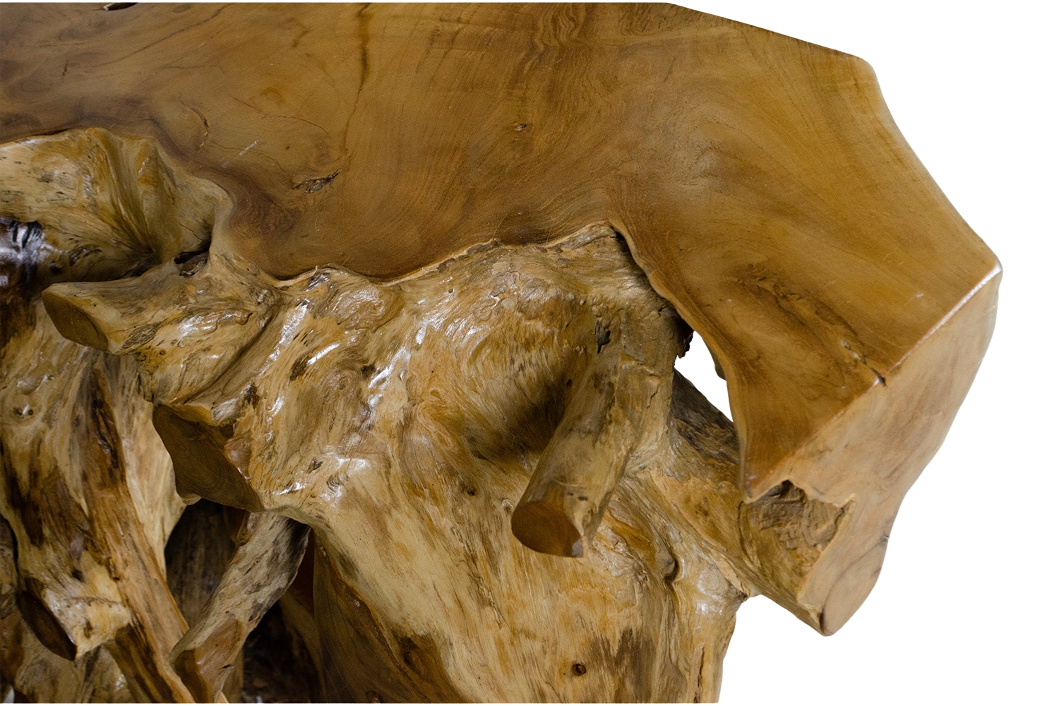 TAKARA 120 Handcrafted Teak Root Console Table
