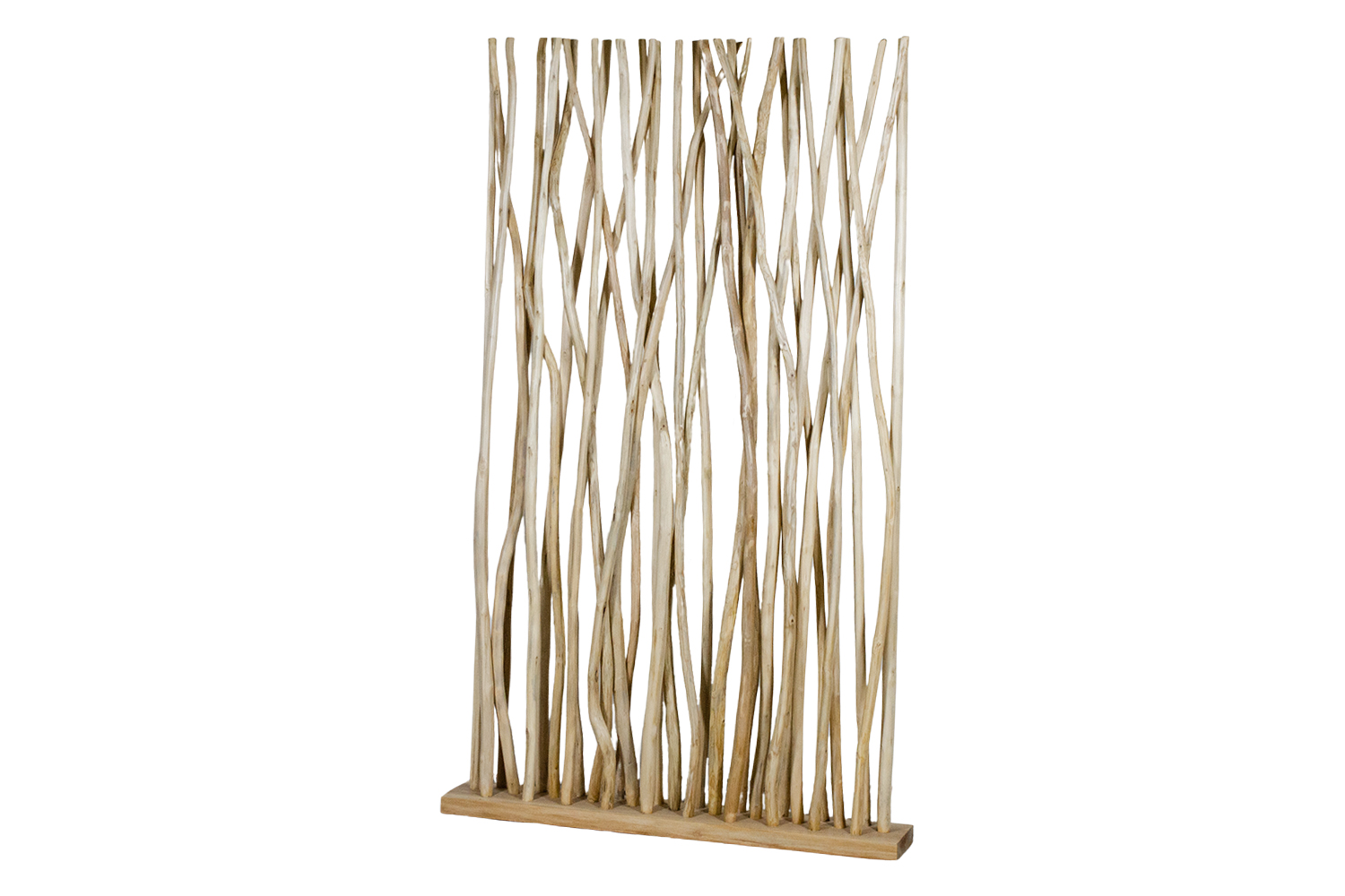 WILDBRANCH 200x120cm Teak Wood Decorative Screen