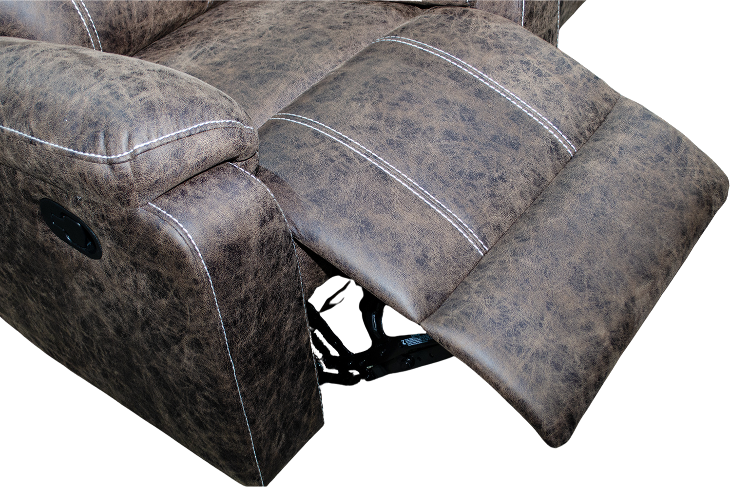 TANDY Manual Reclining Sofa Range with Storage Console & Cup Holders