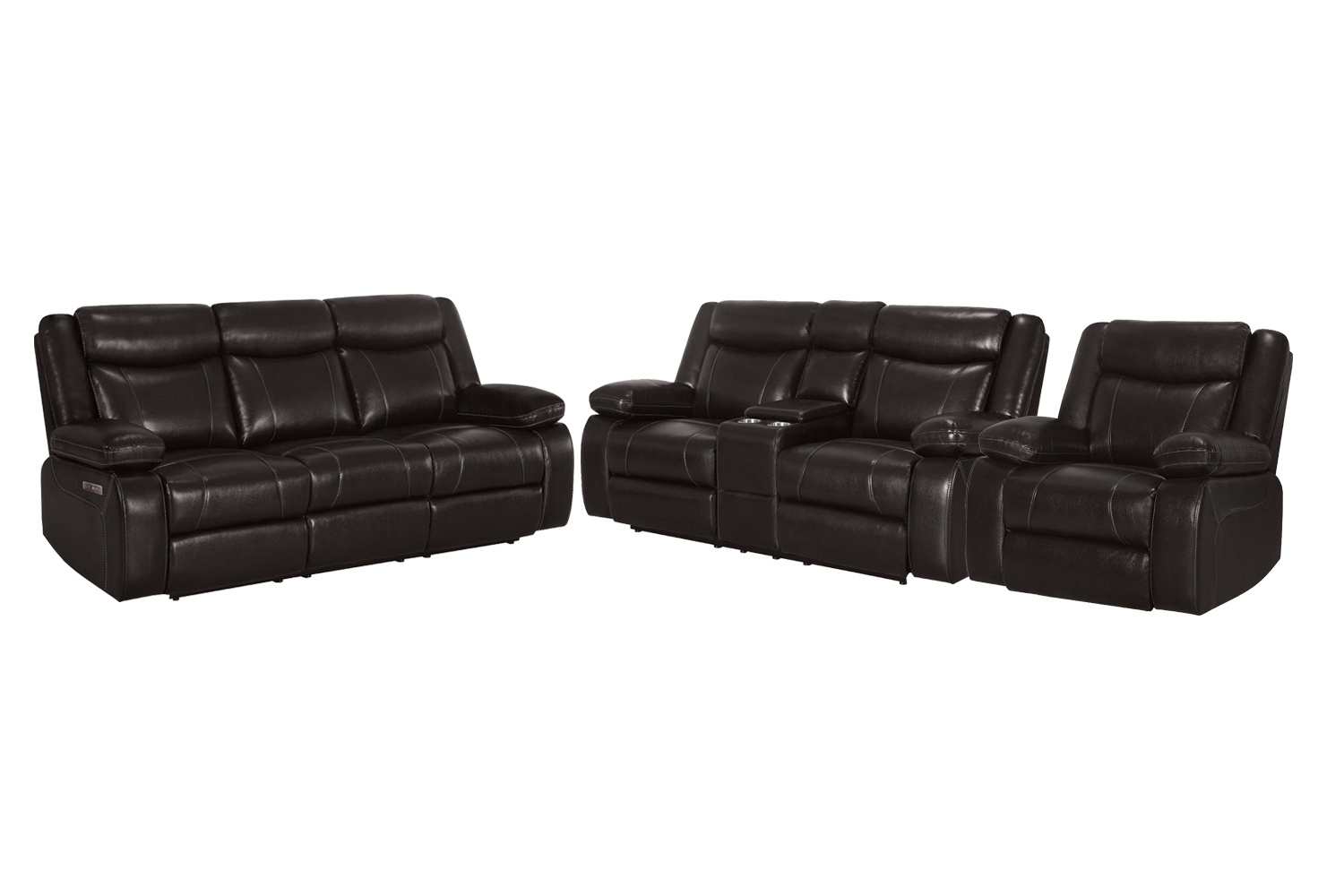 ZENO Power Reclining Sofa Range - 1 Seat Recliner Chair (1R)