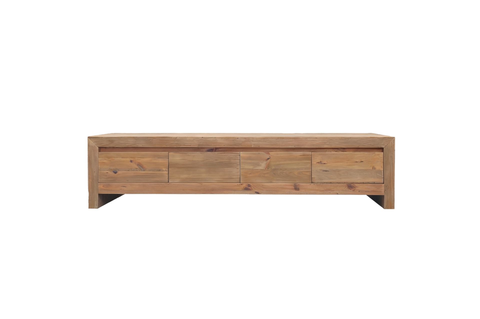 NORDWOOD 210 Reclaimed Pine Wood TV Unit
