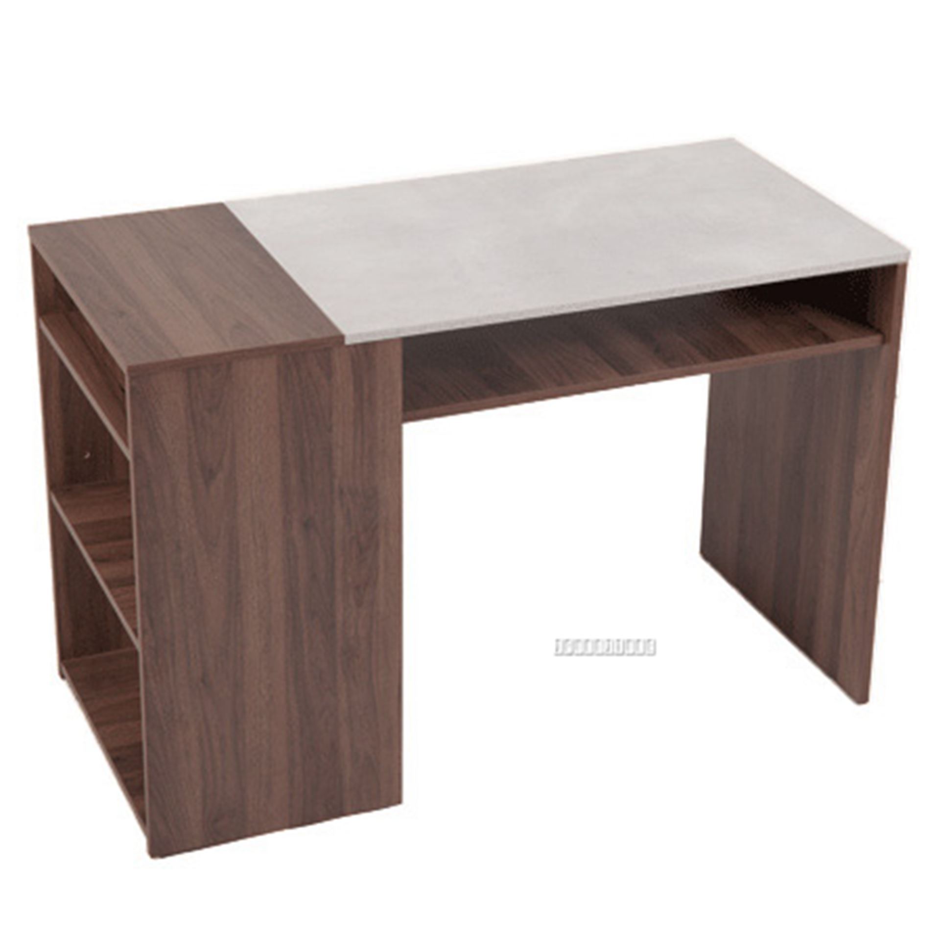 BILLY 116 Writing Desk with Shelf *Walnut