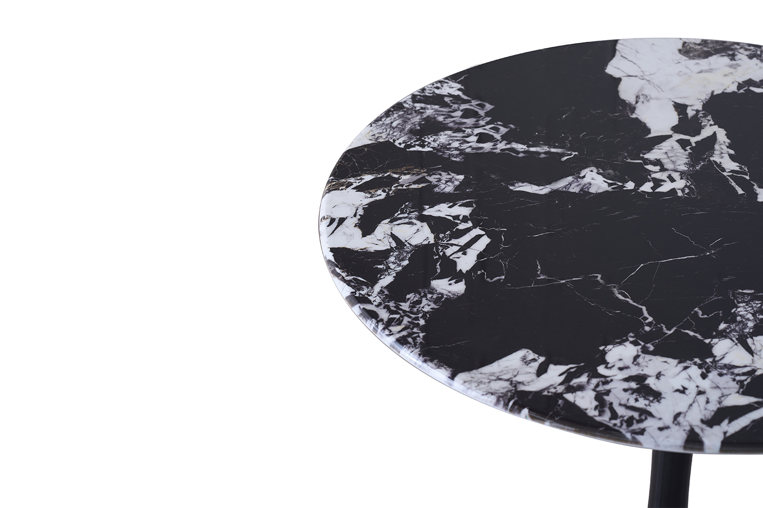 JACOB D80 Round Dining Table (Black)