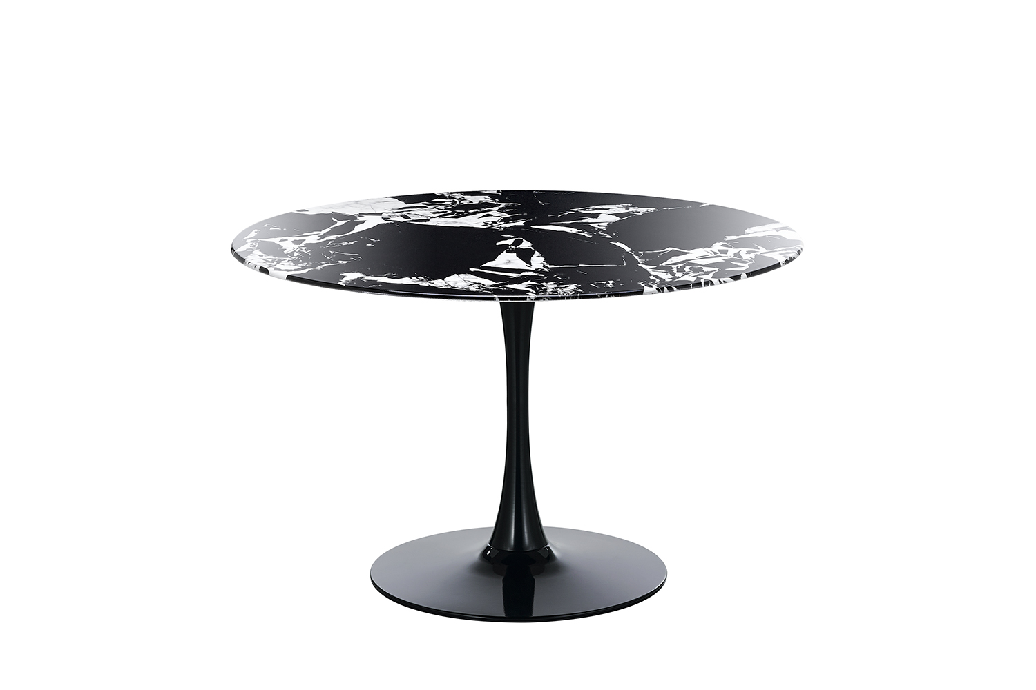JACOB D120 Round Dining Table (Black)