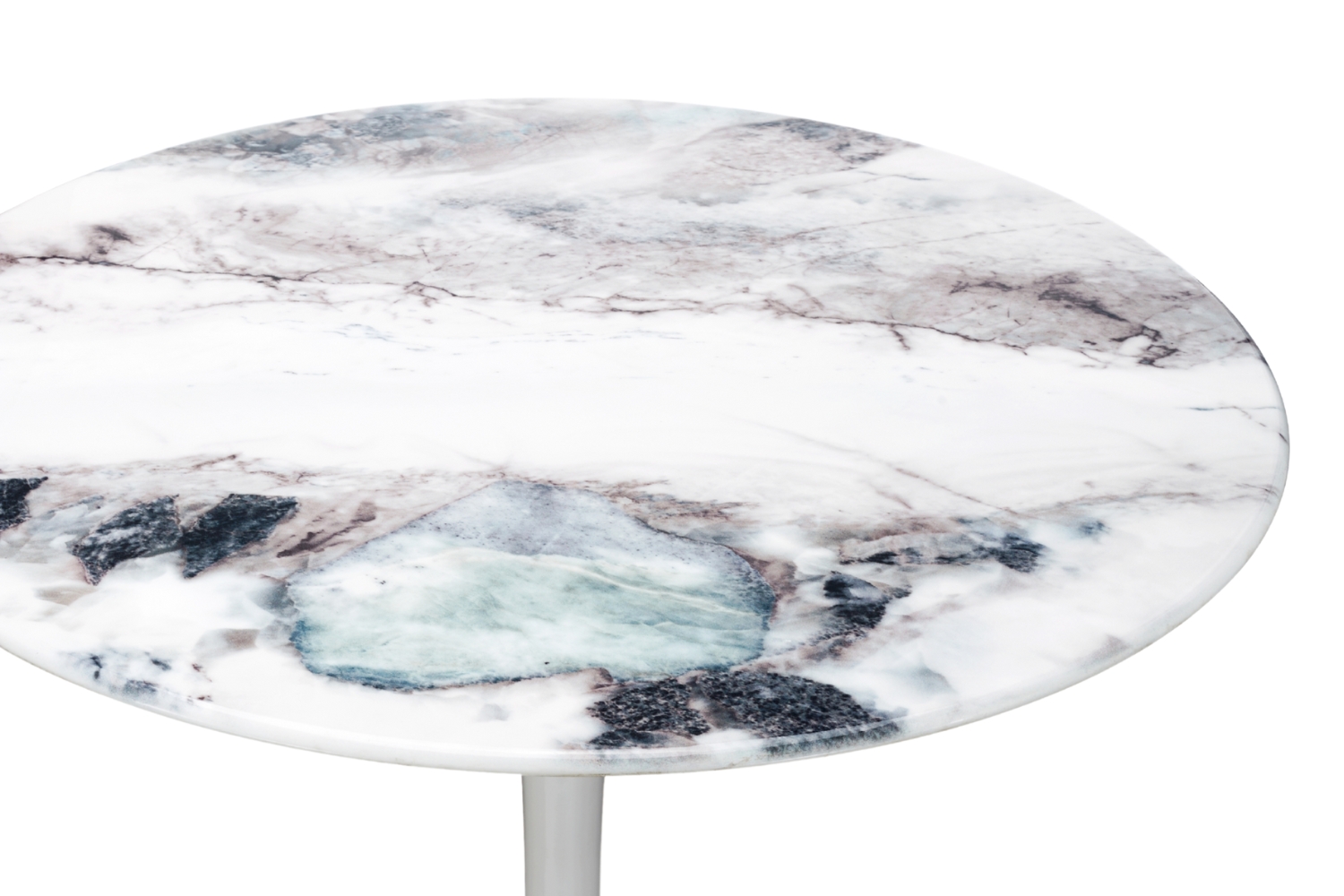 JACOB D80/100/120 Round Dining Table (White)