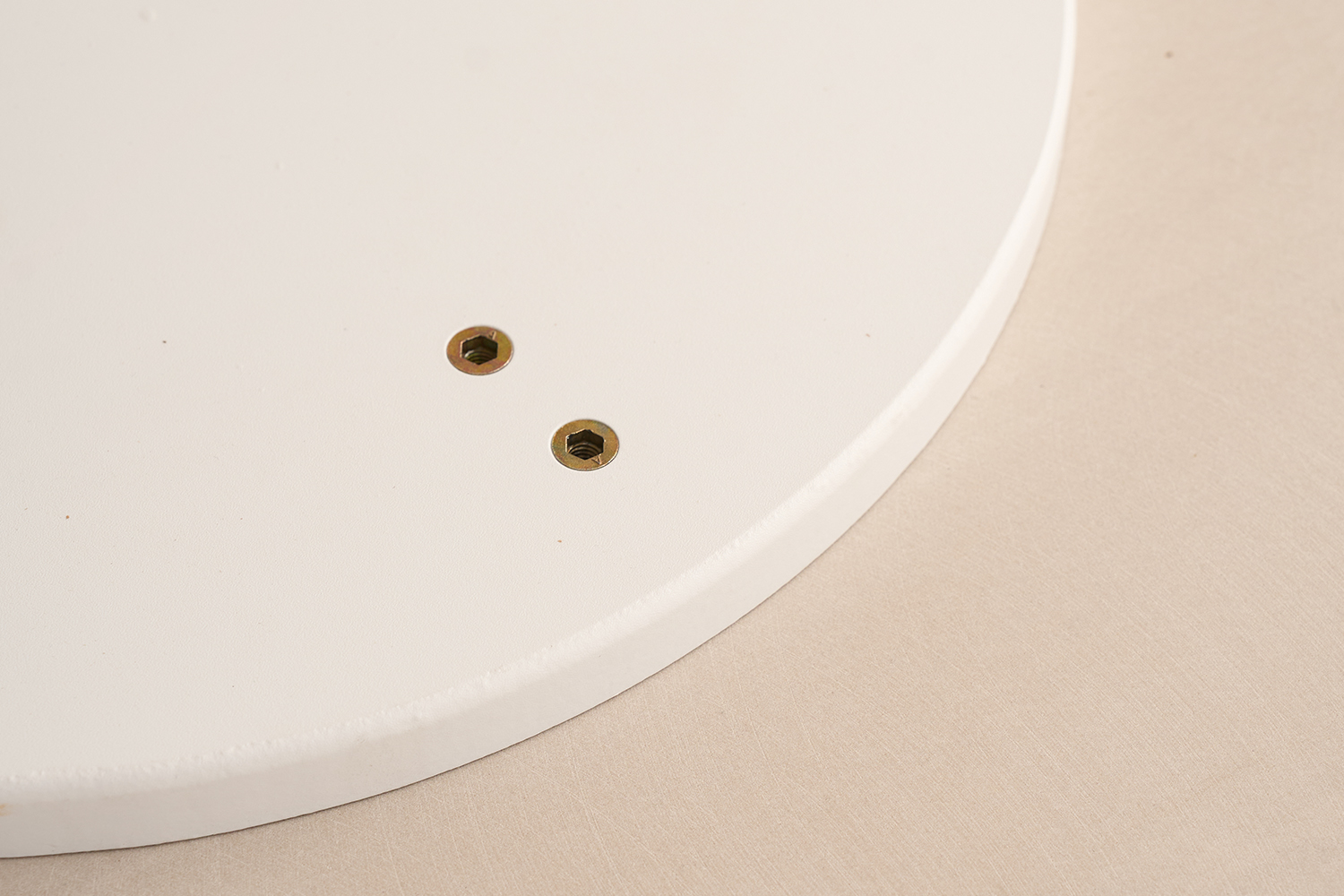 JACOB D80 Round Dining Table (White)
