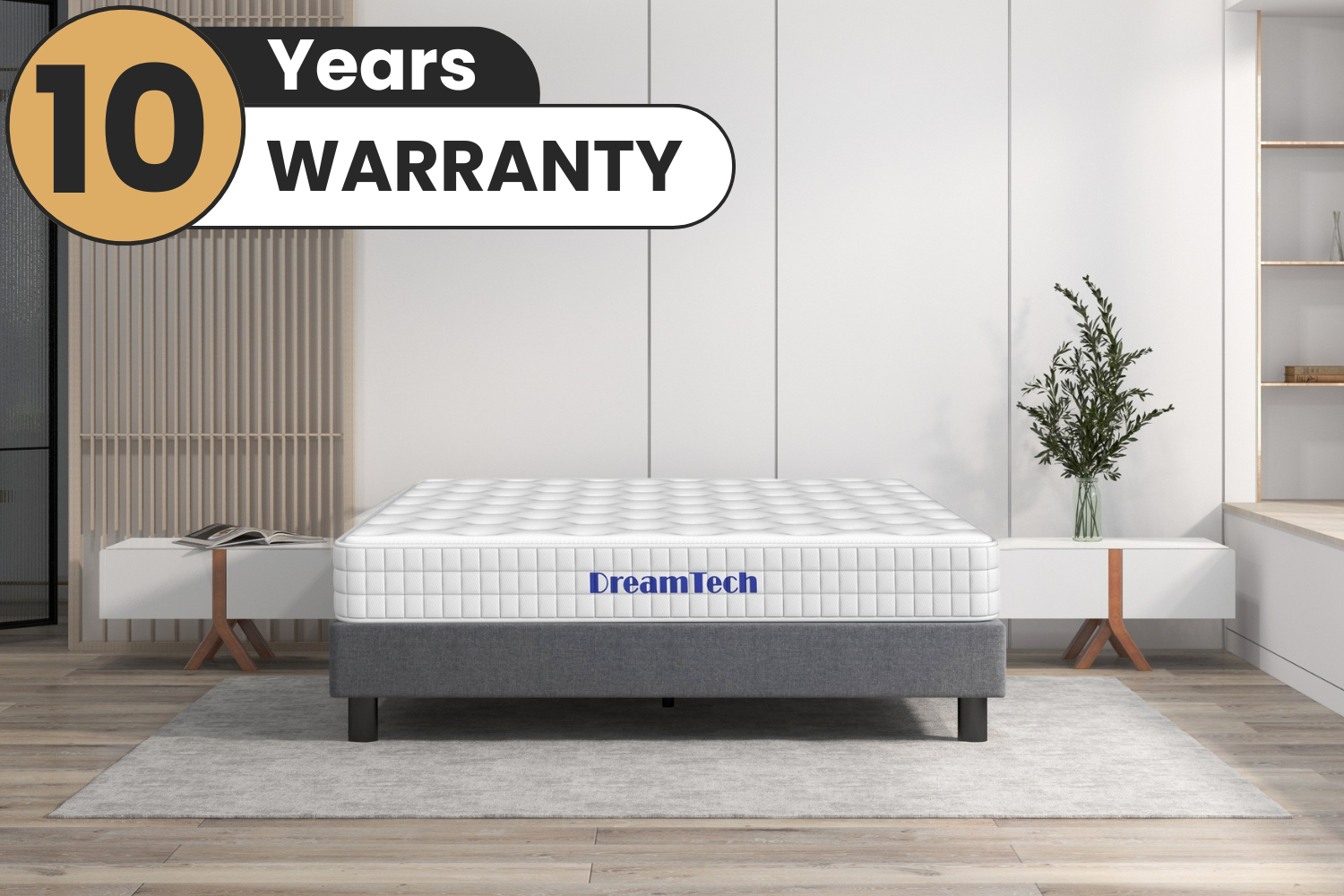 CLOUDA Pocket Spring Mattress in Double/Queen Sizes