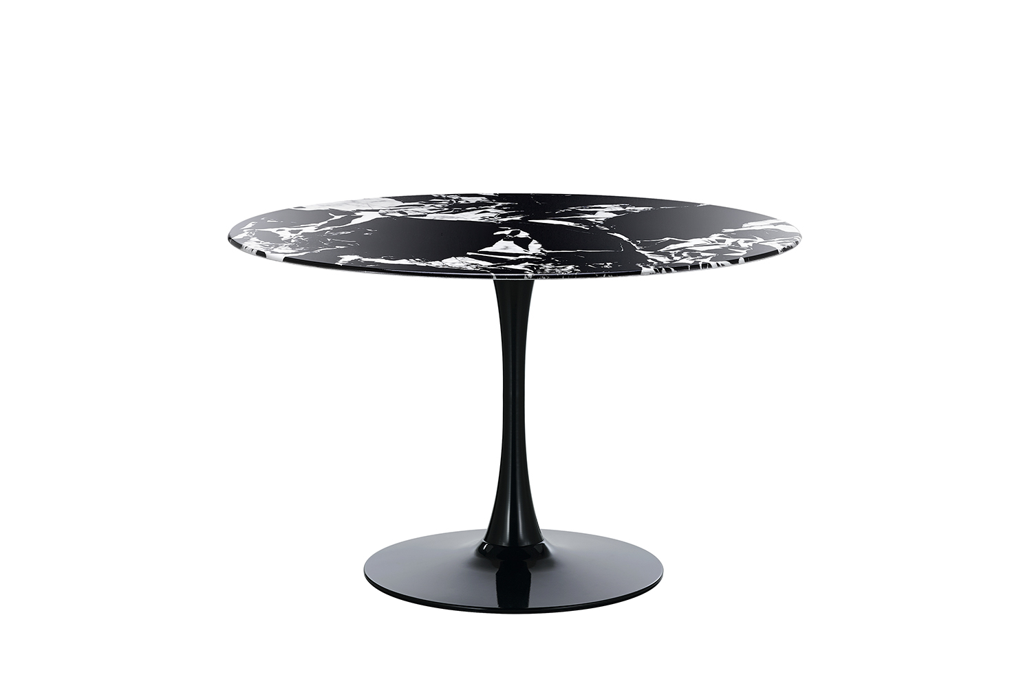 JACOB D120 Round Dining Table (Black)