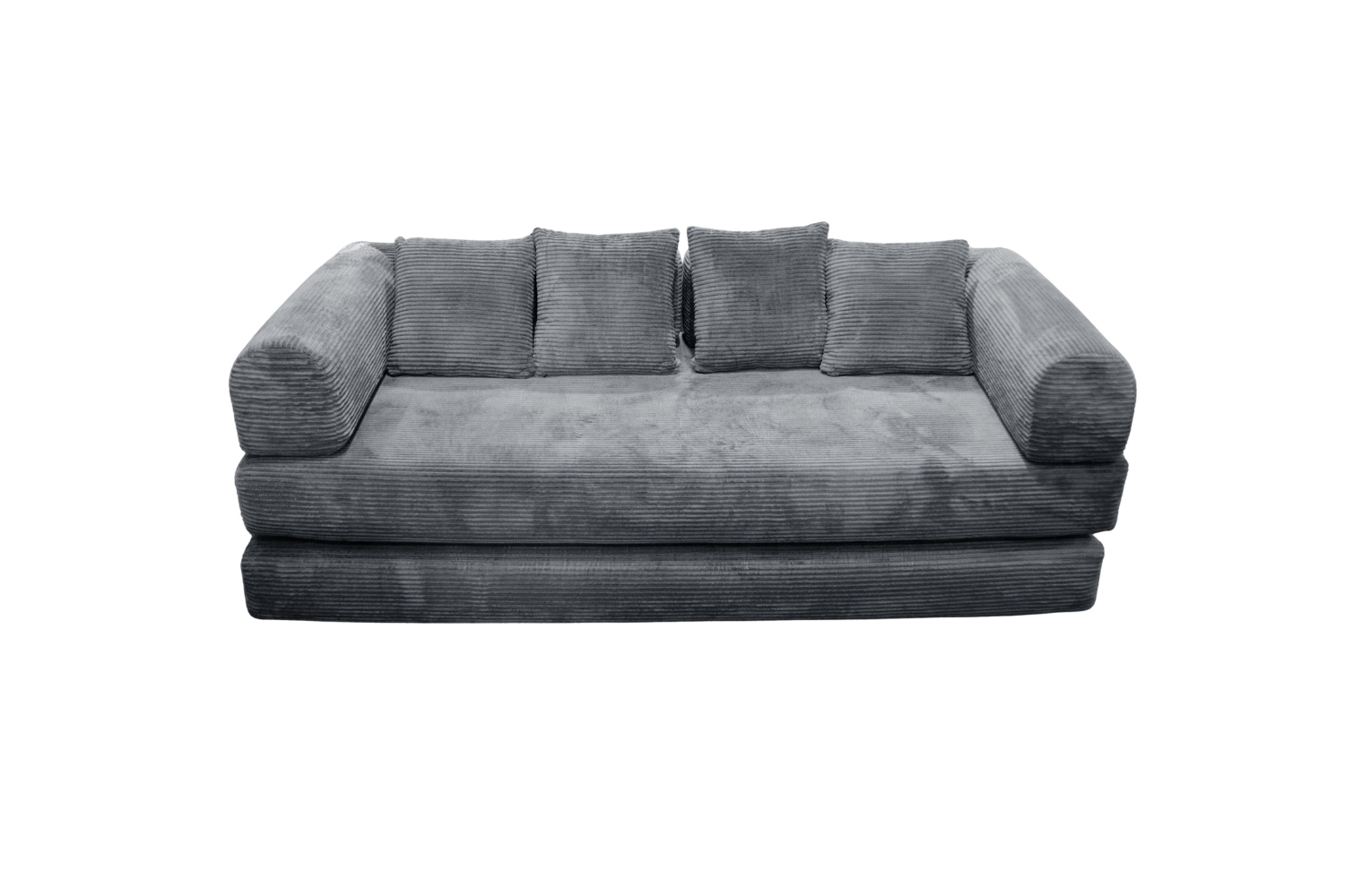 SINDARA Modular Compressed Sofa/ Folding Sofa Bed Range (Grey)