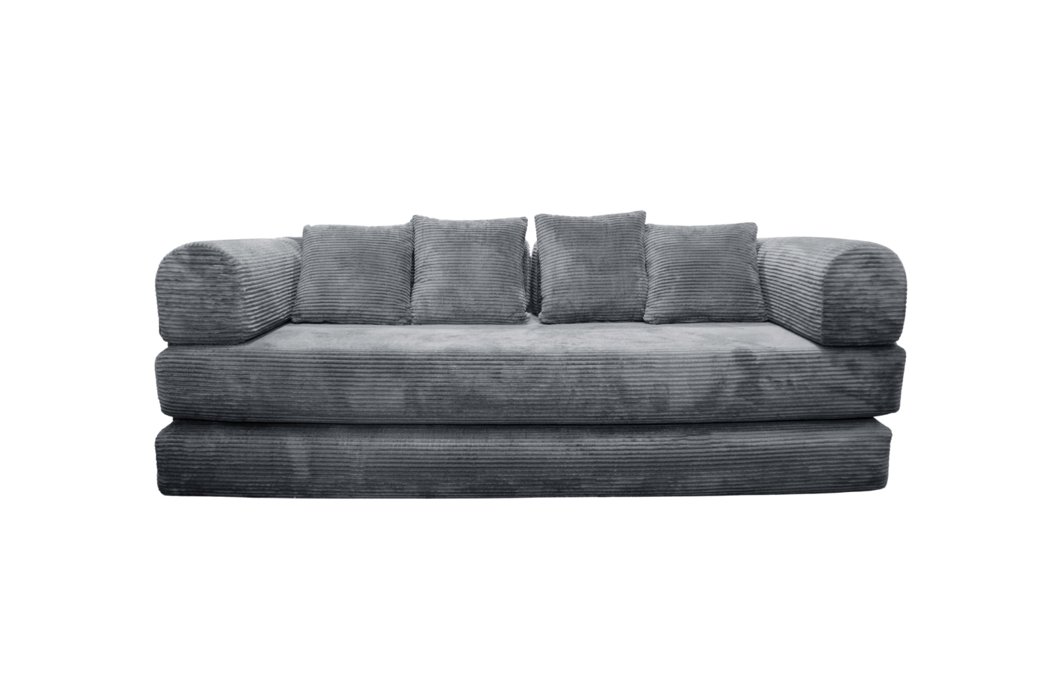 SINDARA Modular Compressed Sofa/ Folding Sofa Bed Range (Grey)