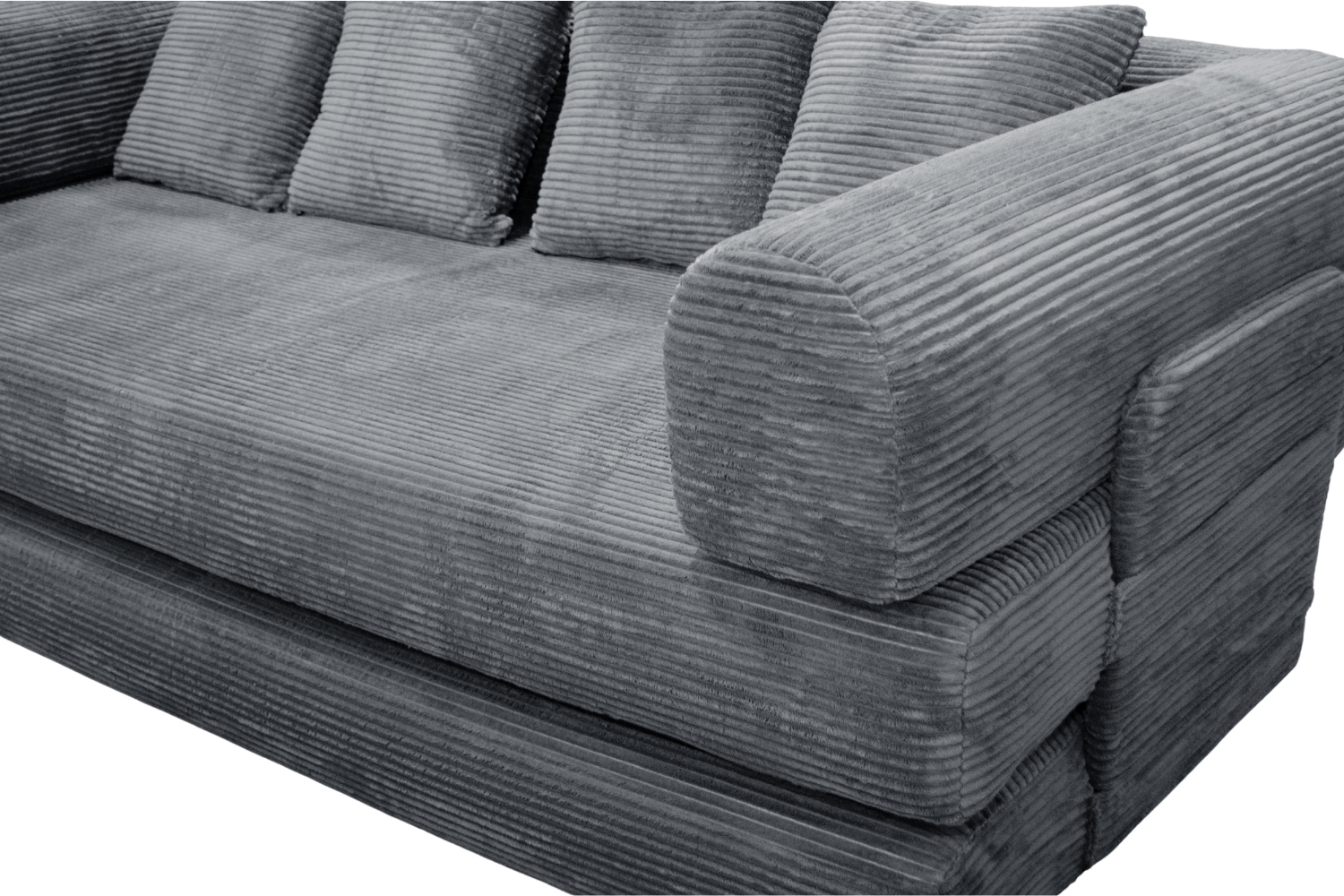 SINDARA Modular Compressed Sofa/ Folding Sofa Bed Range (Grey)