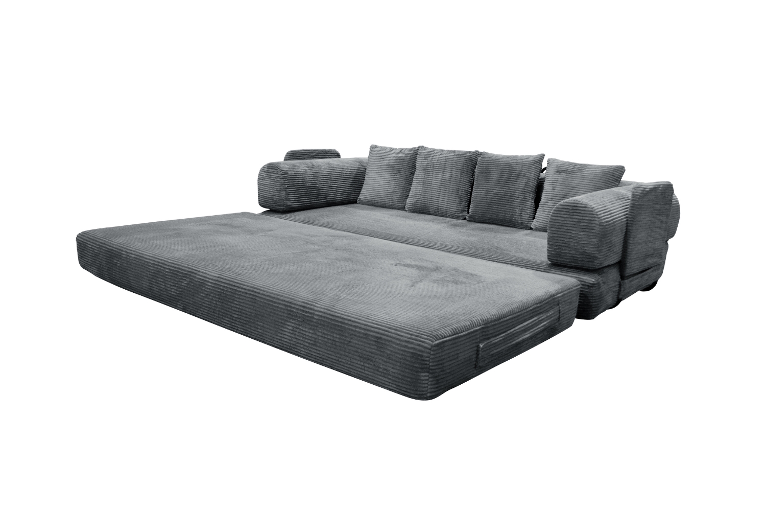SINDARA Modular Compressed Sofa/ Folding Sofa Bed Range (Grey)