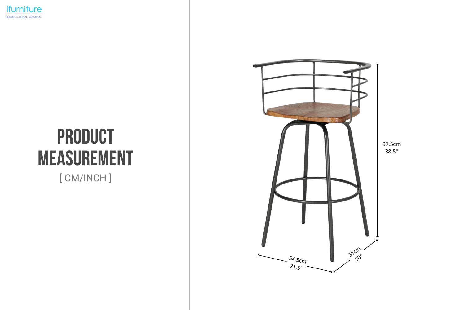 DANEL Bar Chair