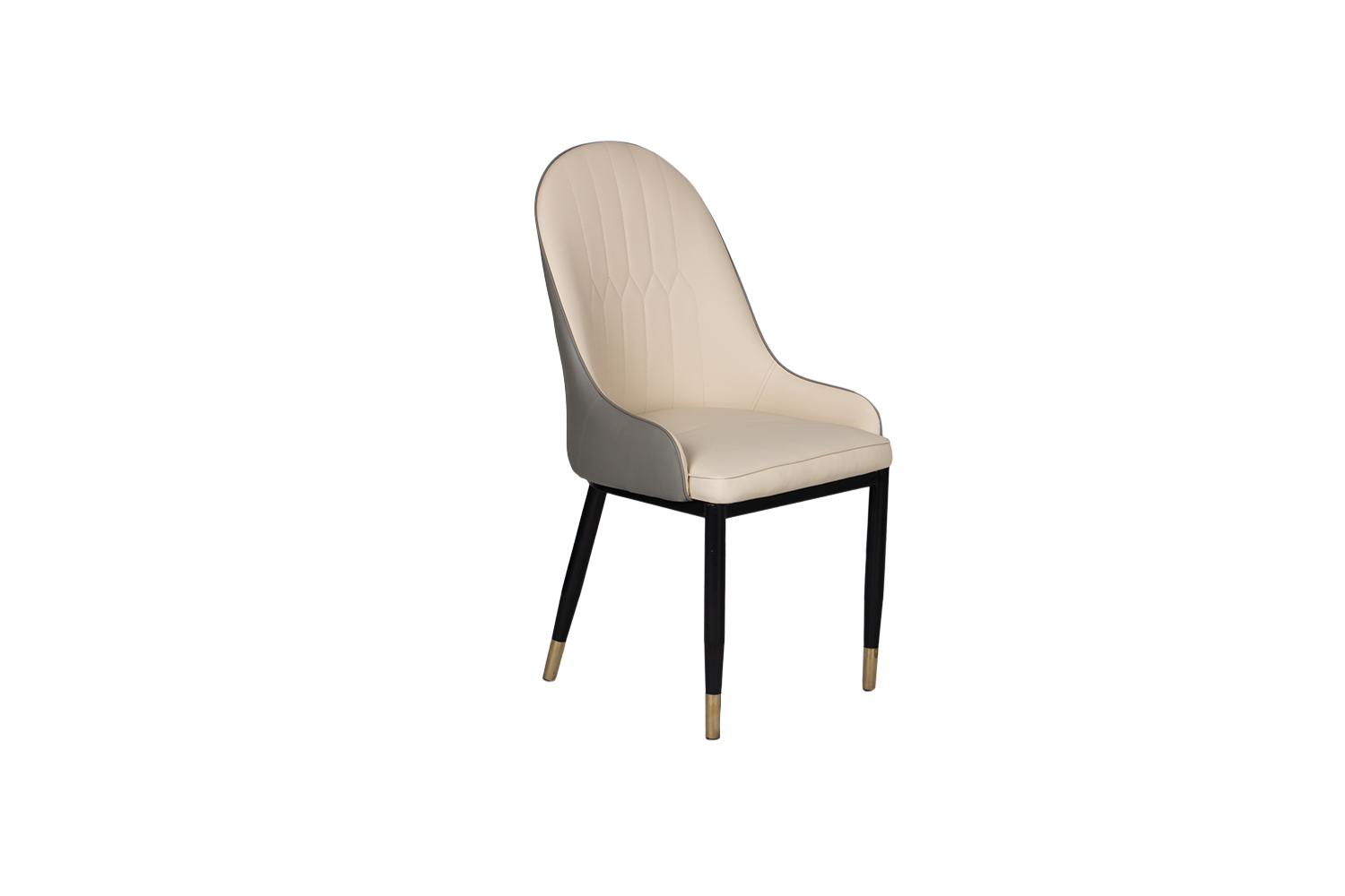 ORBIT Dining Chair (Beige & Grey)
