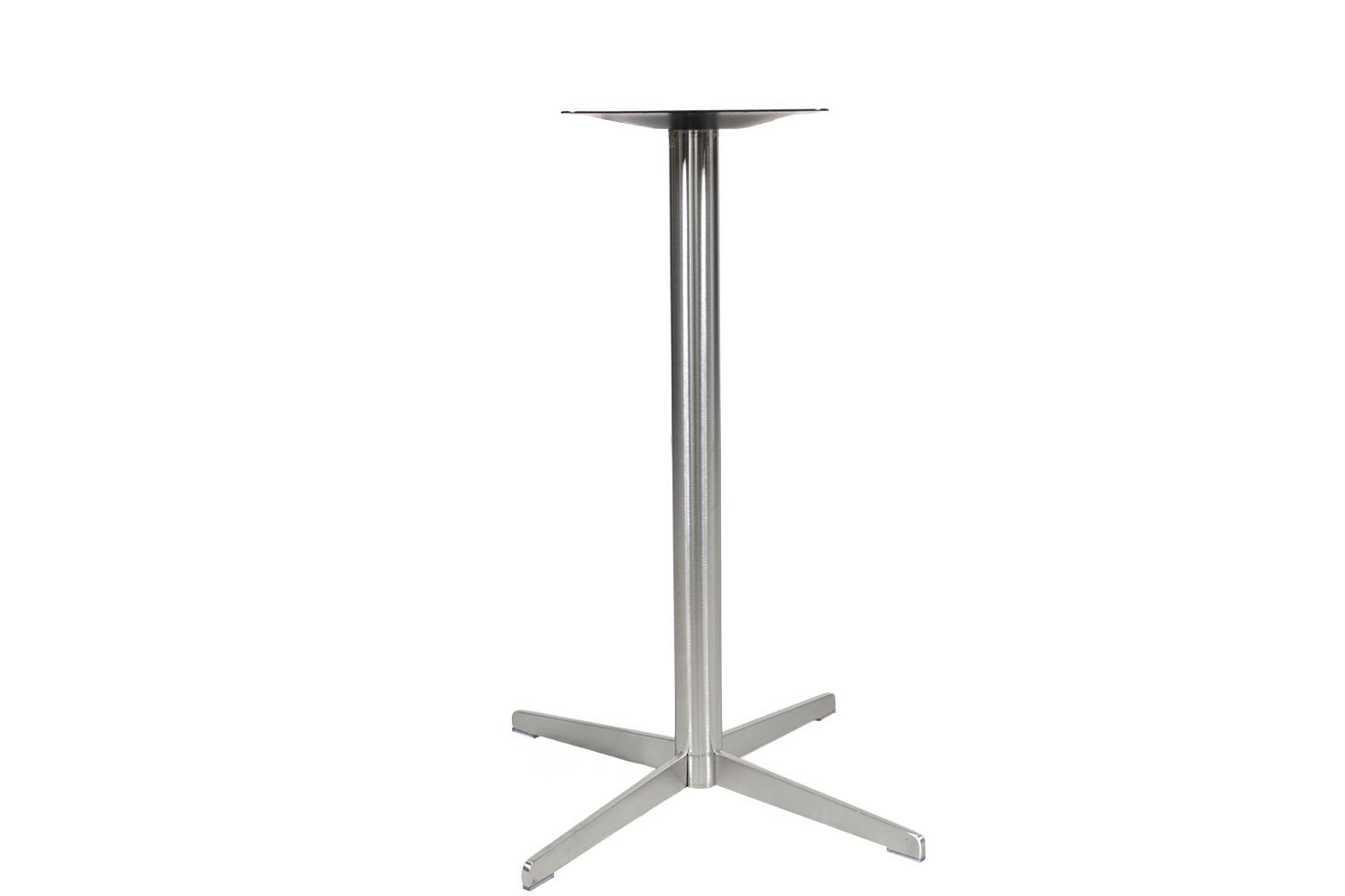 JAX 55 Stainless Steel Cross Brushed Table Base
