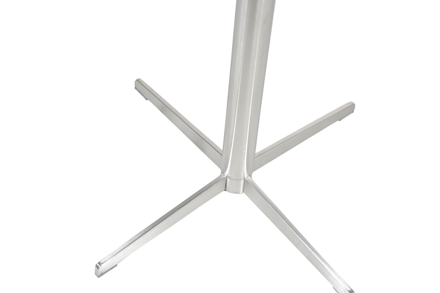 JAX 55 Stainless Steel Cross Brushed Table Base