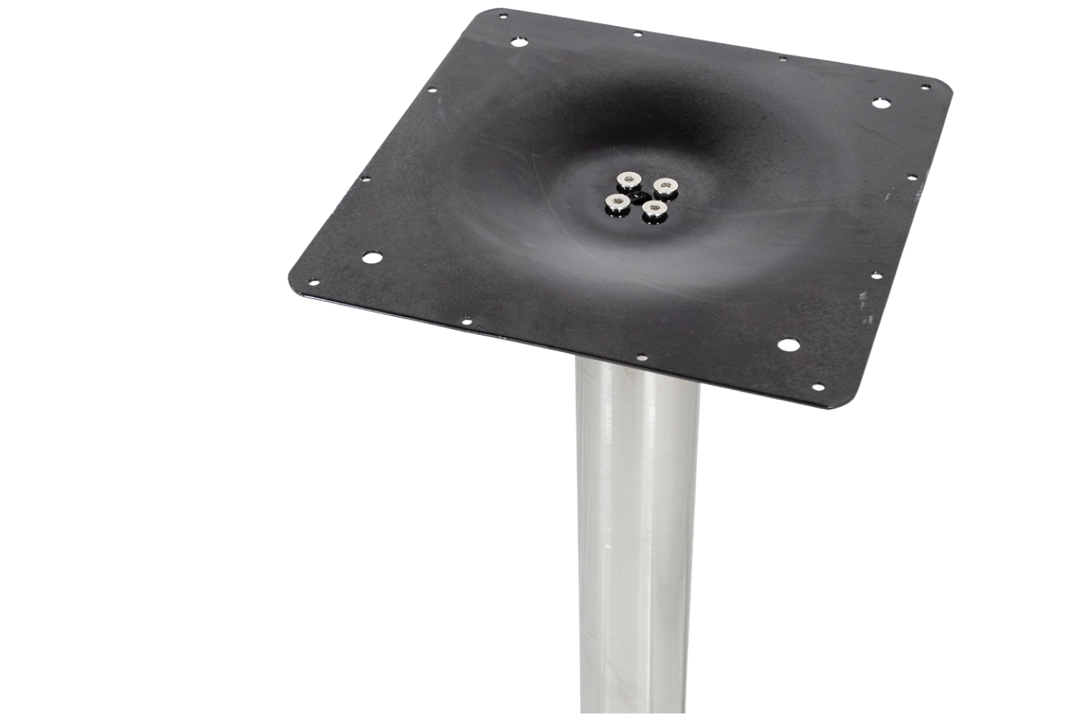 JAX 85 Stainless Steel Cross Brushed Table Base