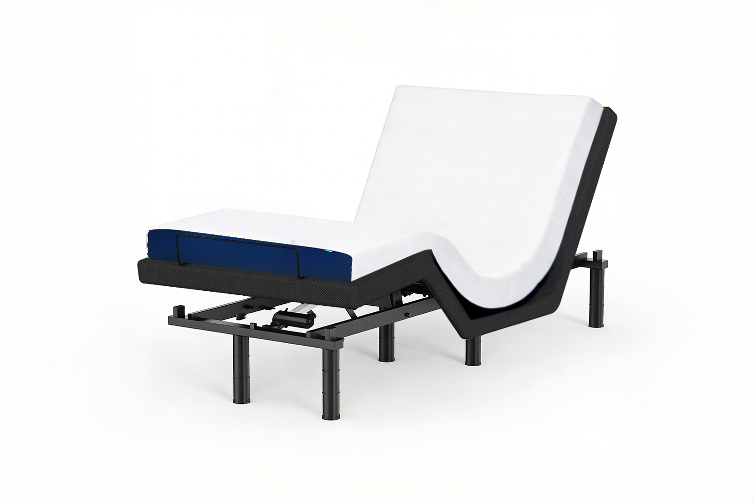 MOTIONFLEXI PRO Electric Adjustable Bed Base with Memory Foam Mattress ...