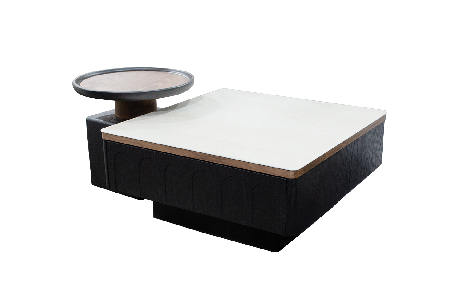 ELENA 2-Drawer Coffee Table Set