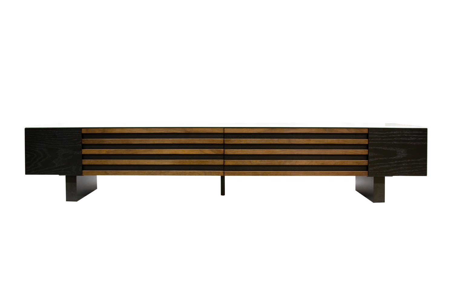 TROVE 200 Tempered Glass Top TV Unit