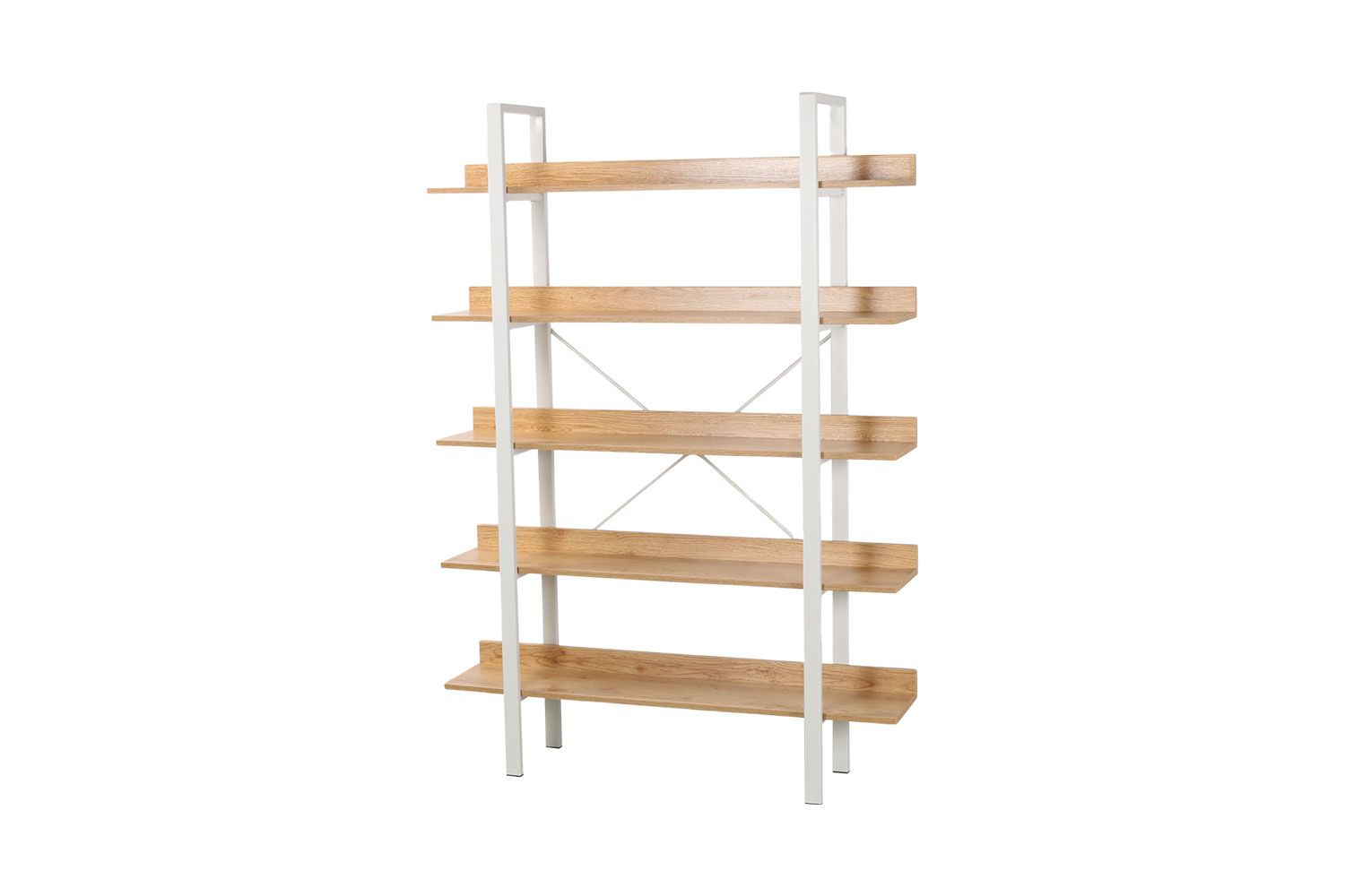 CITY 171x120cm Large Bookshelf (White)