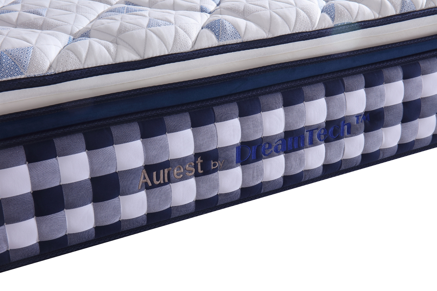 AUREST Memory Foam Latex Mini Pocket Spring Thick Mattress in Queen ...