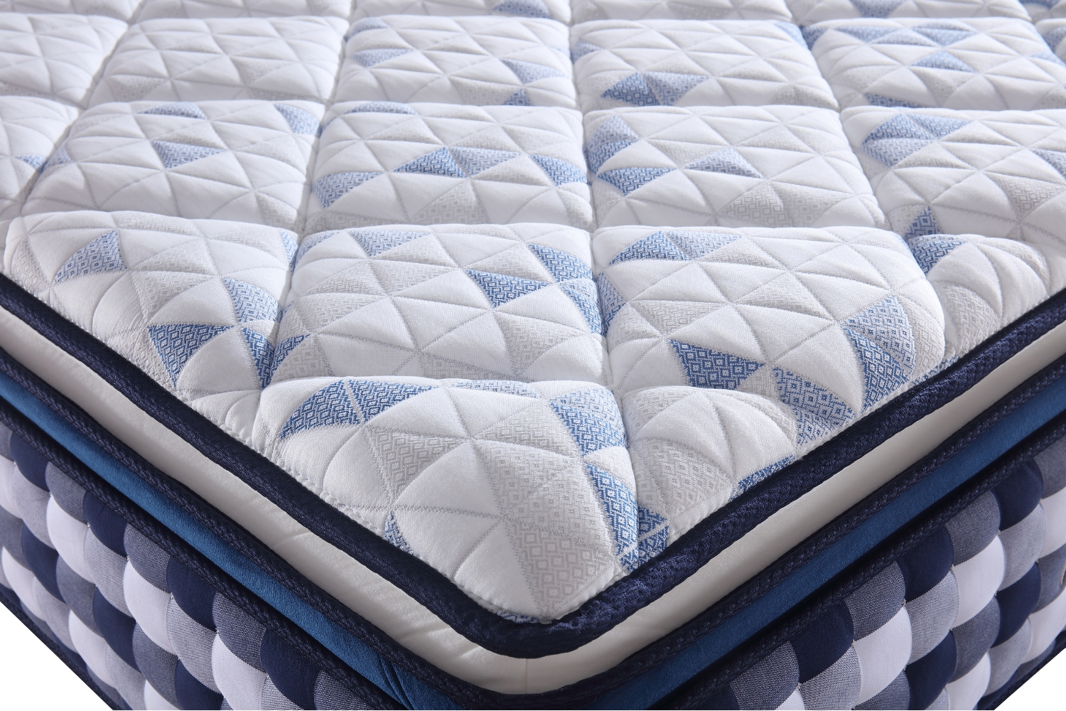AUREST 5-Zone Memory Foam Latex Mini Pocket Spring Thick Mattress ...