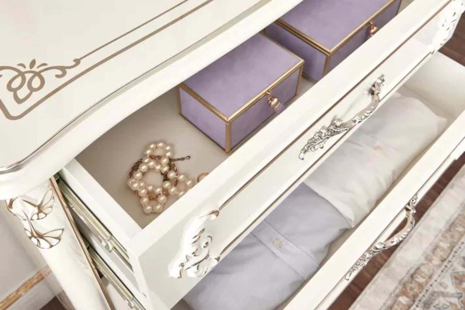 CHATEAU French Style 5-Drawer Tallboy