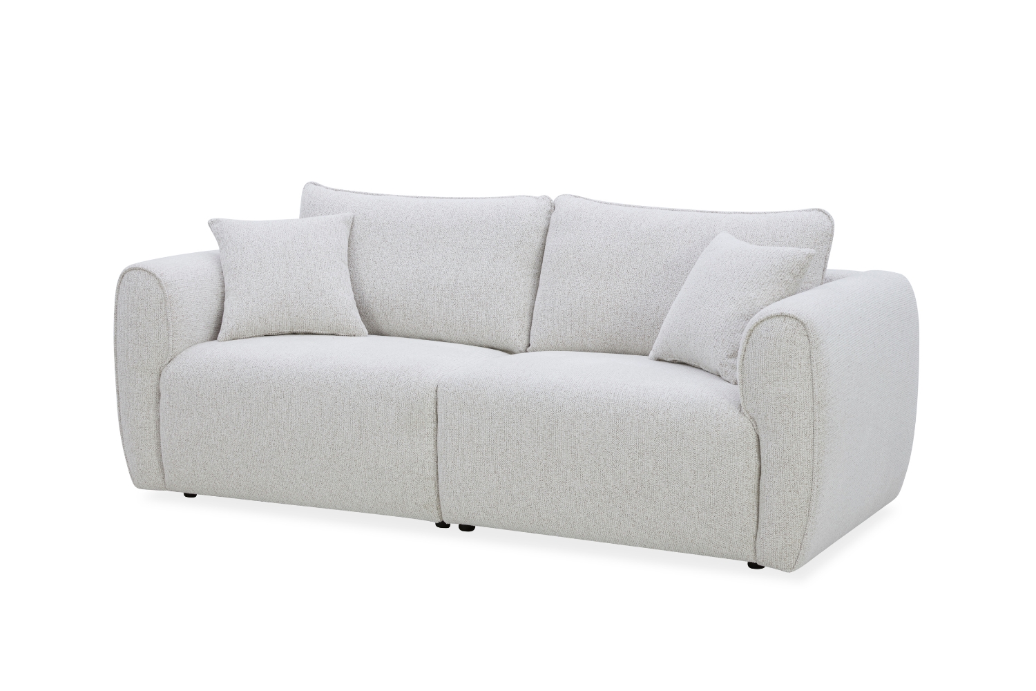 RIVANO 3/2 Seater Fabric Sofa Range (Off-White)