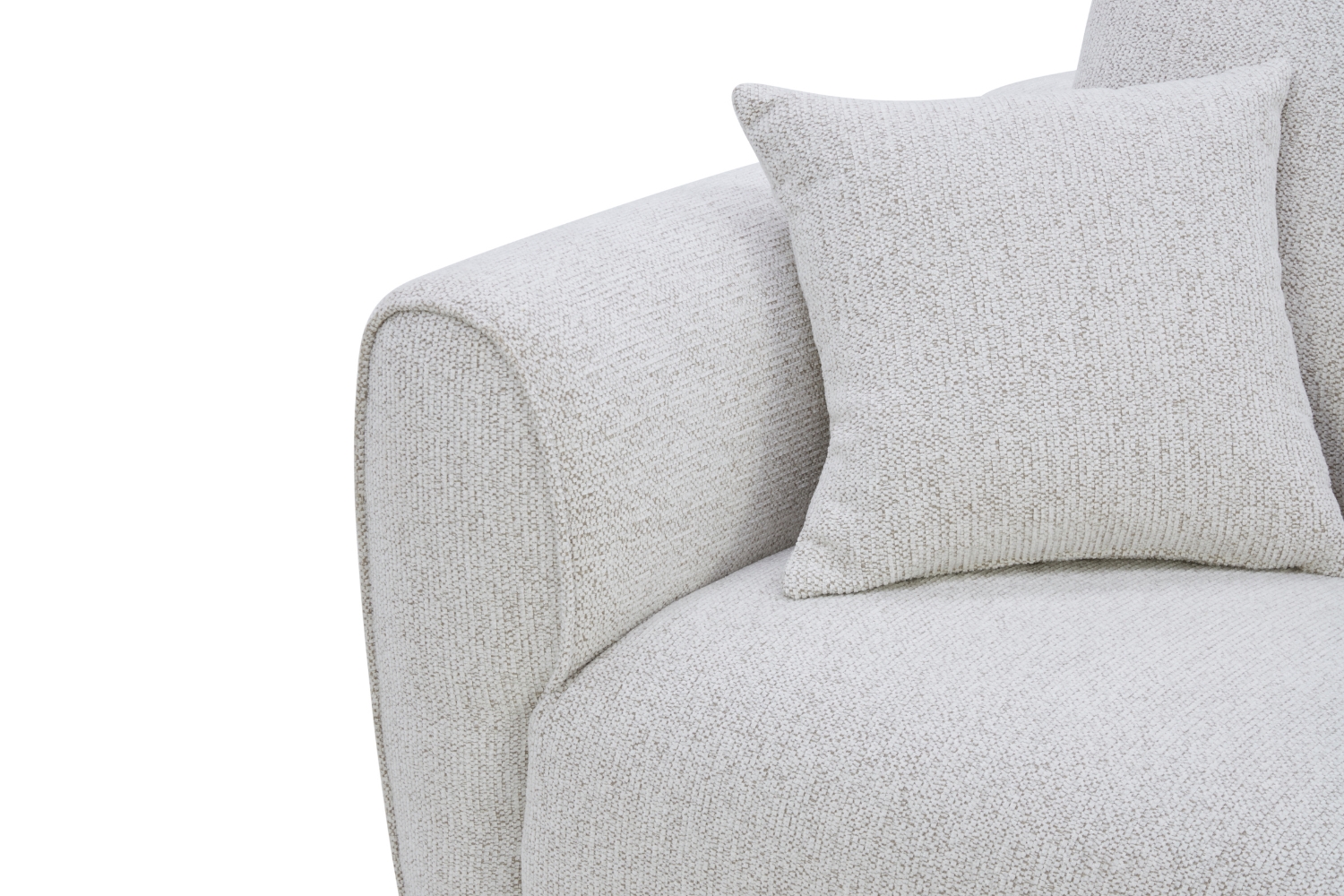 RIVANO 3/2 Seater Fabric Sofa Range (Off-White)