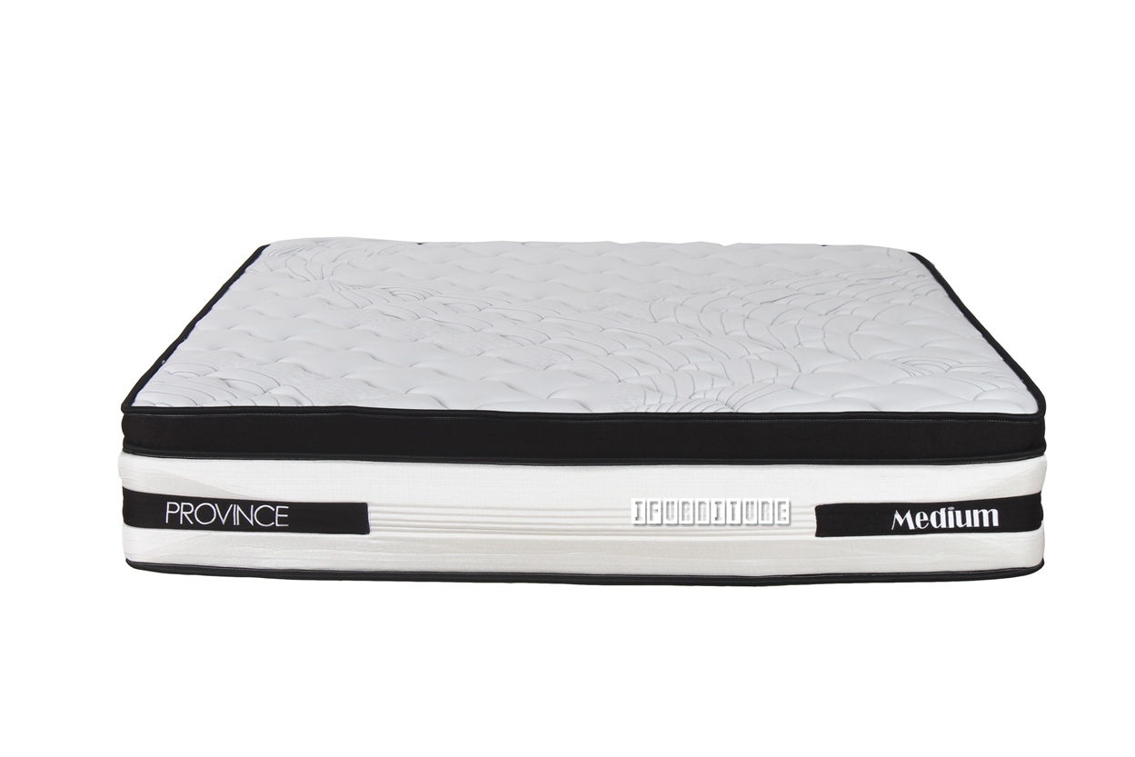 PROVINCE MEDIUM Gel-Latex Pocket Spring Mattress in Queen/King/Super ...