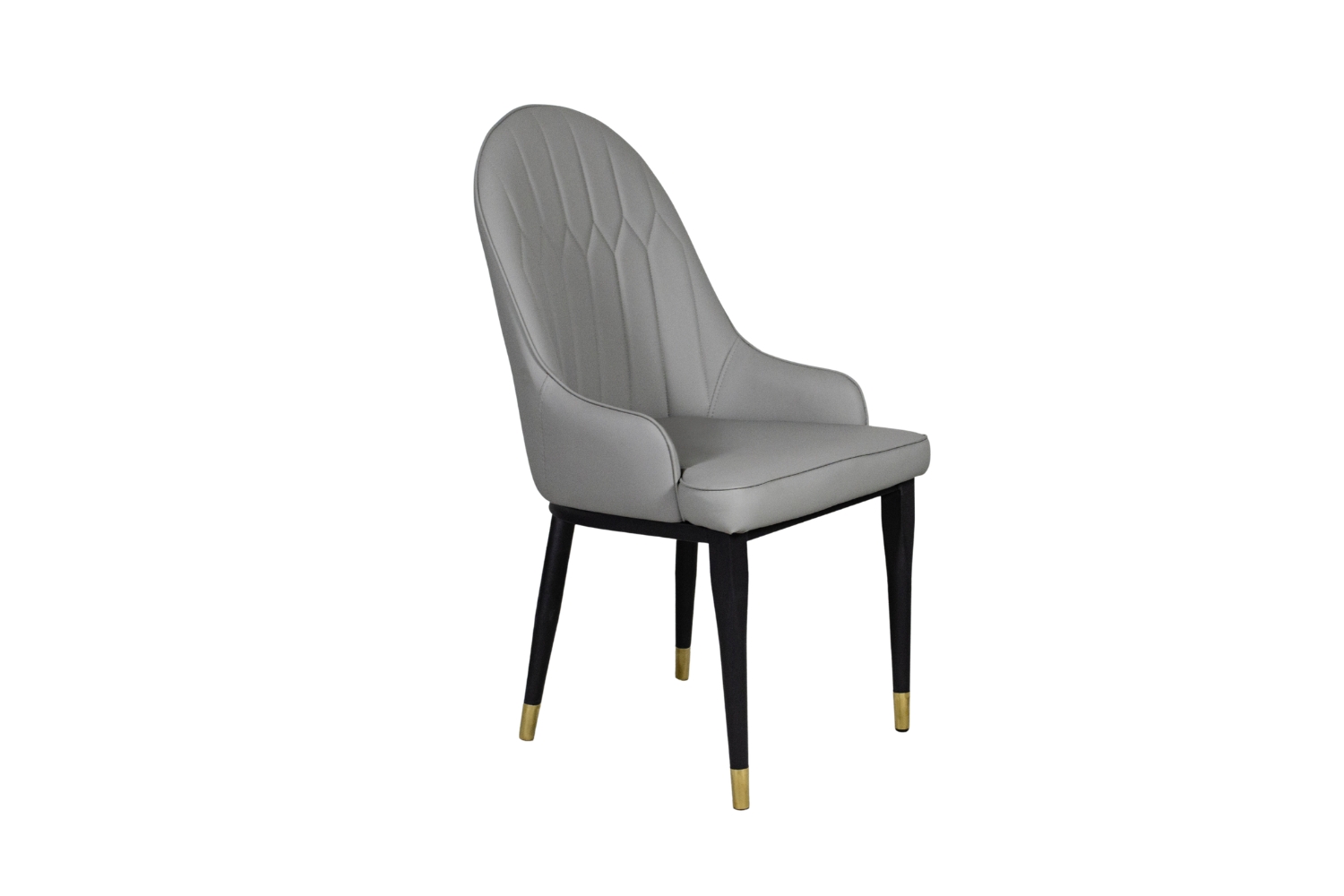 MILDA Dining Chair (Dark Grey)