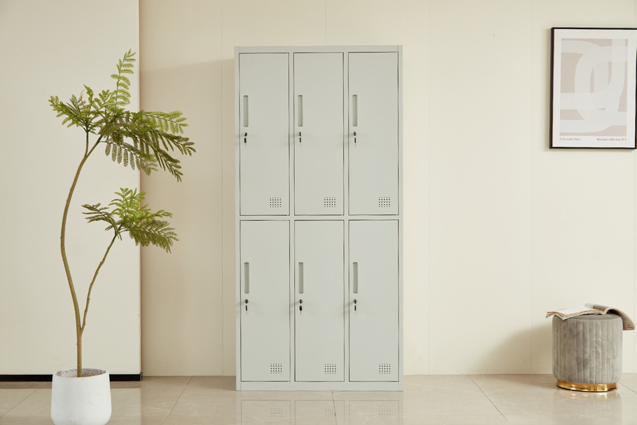 SPARK 6 Doors Metal Locker