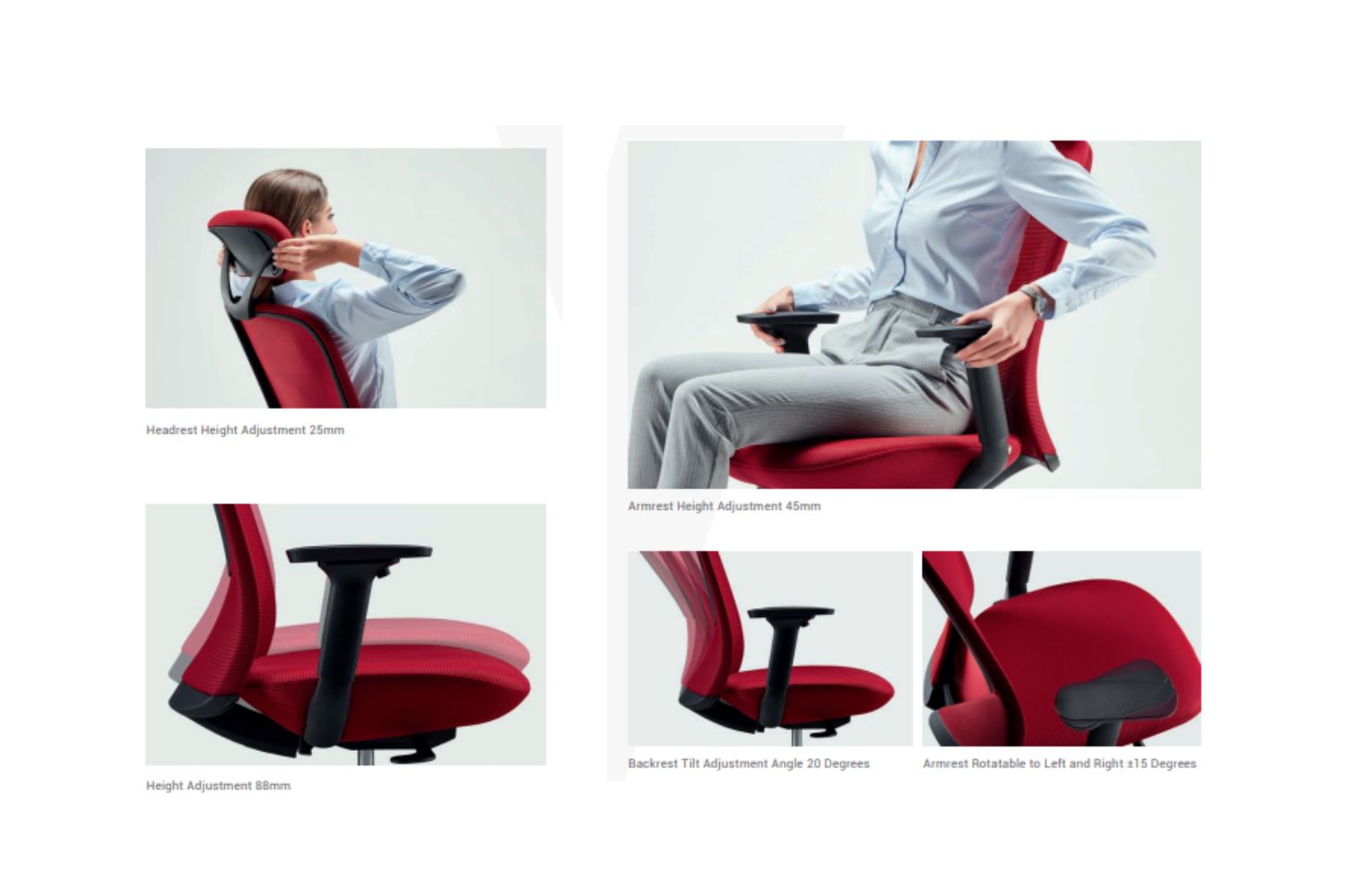 [FLOOR MODEL CLEARANCE] SULLIVAN Ergonomic Office Chair (Yellow-Black)
