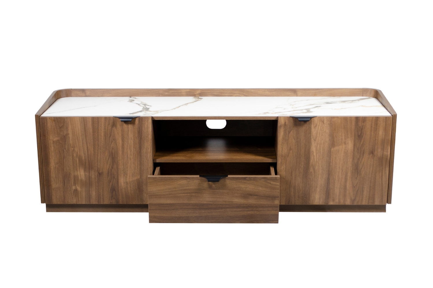 MERRINA 160 2-Door 1-Drawer TV Unit with Sintered Stone Top