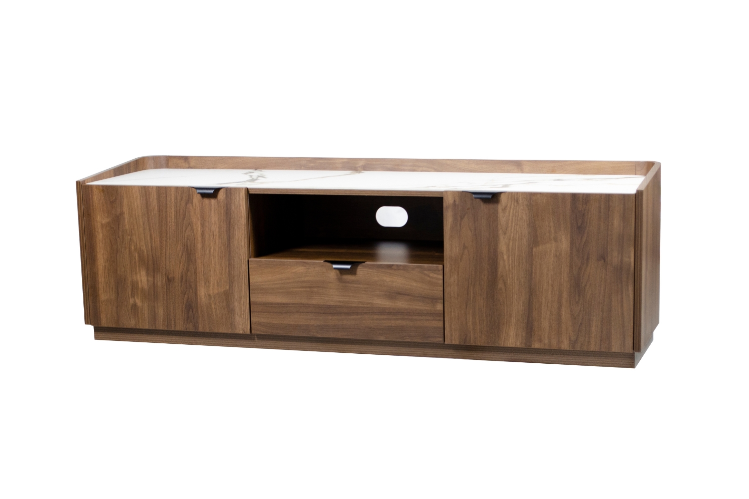 MERRINA 160 2-Door 1-Drawer TV Unit with Sintered Stone Top