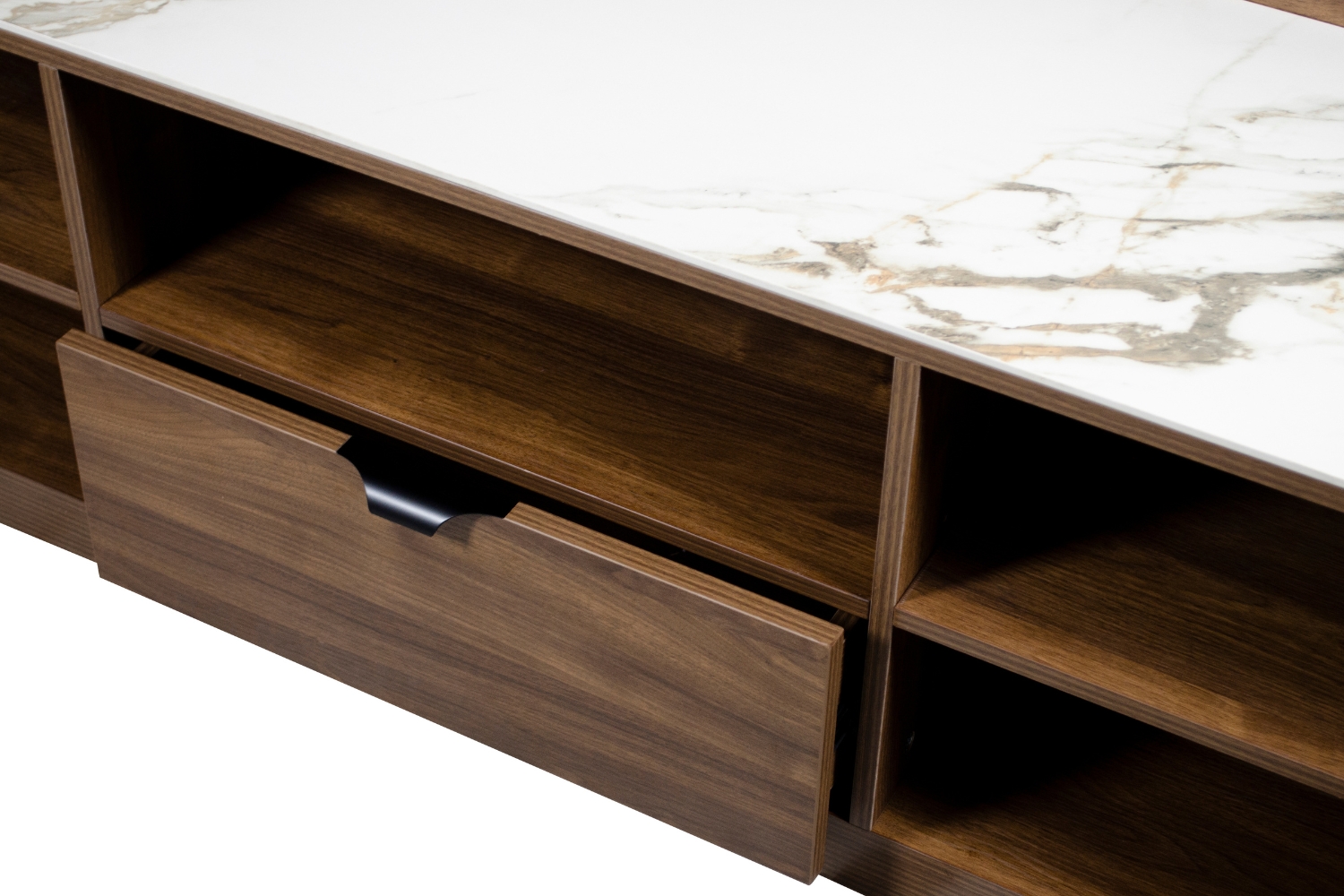 MERRINA 160 2-Door 1-Drawer TV Unit with Sintered Stone Top