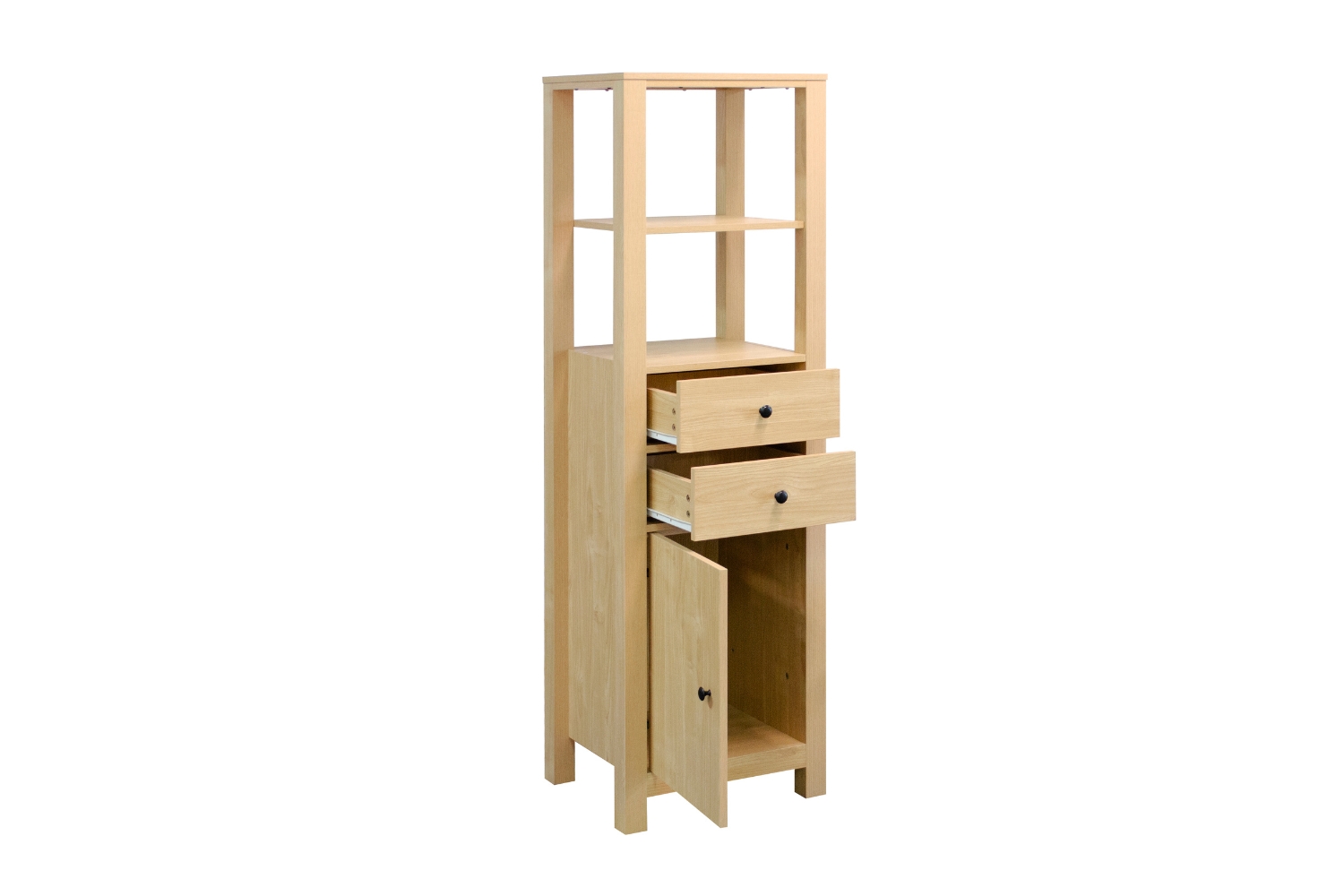 YORU Side Cabinet with Drawers and Shelves