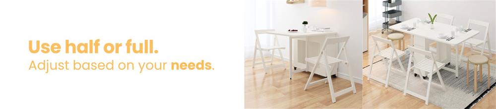 Small Space Living: The Benefits of a Foldable Dining Table