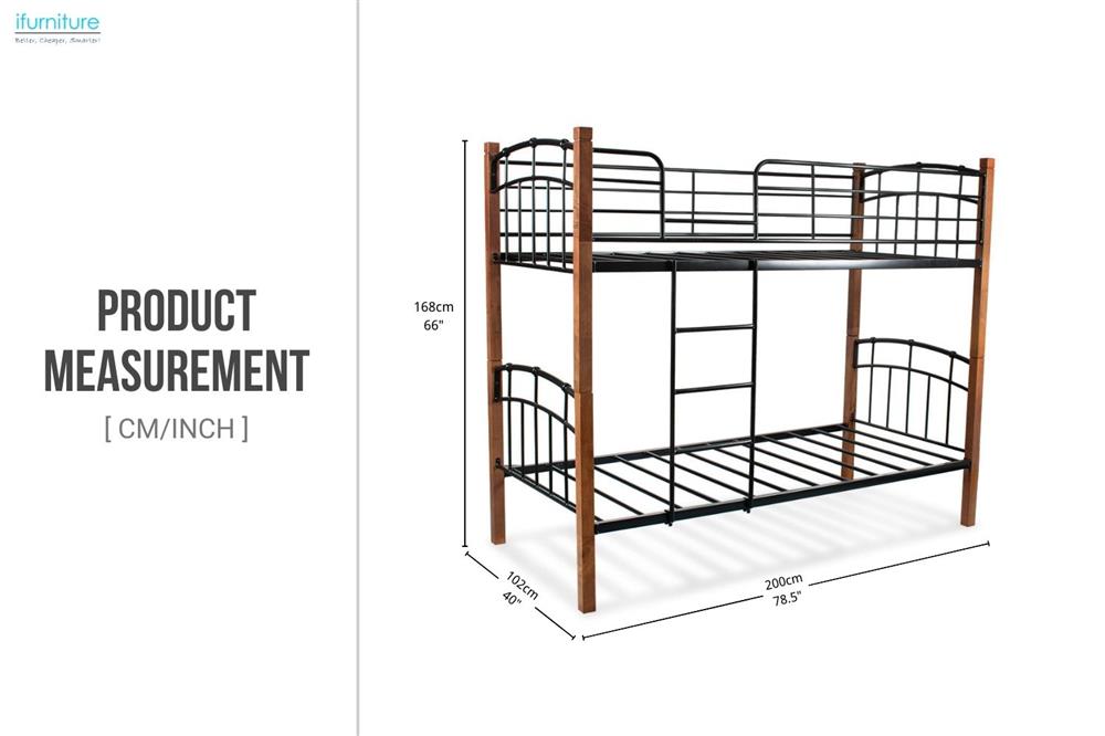MINDY Single-Single Bunk Bed