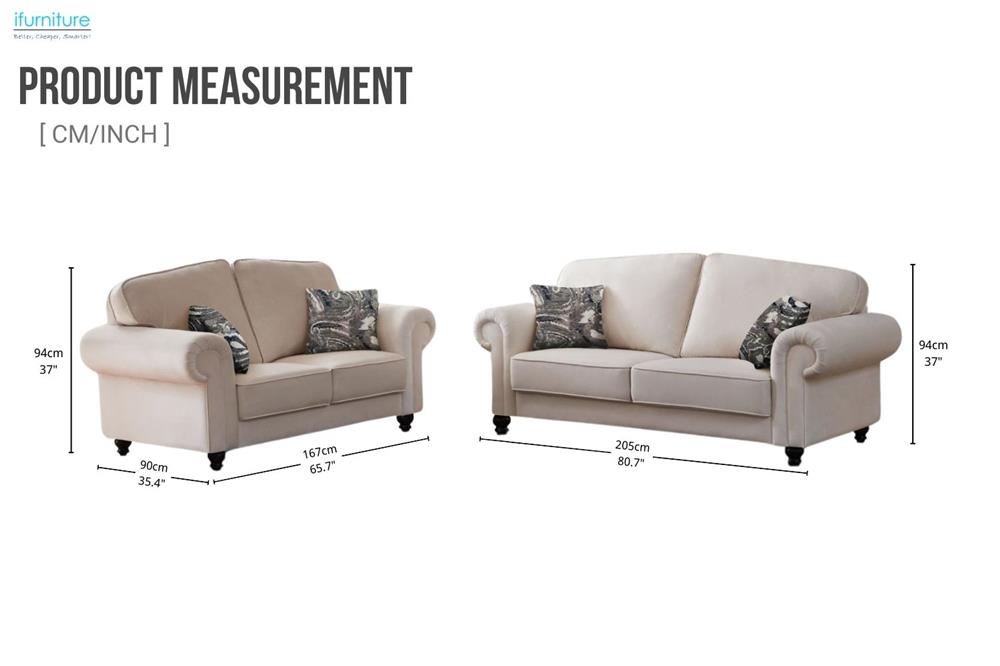 WINSLEY 3/2 Sofa Range